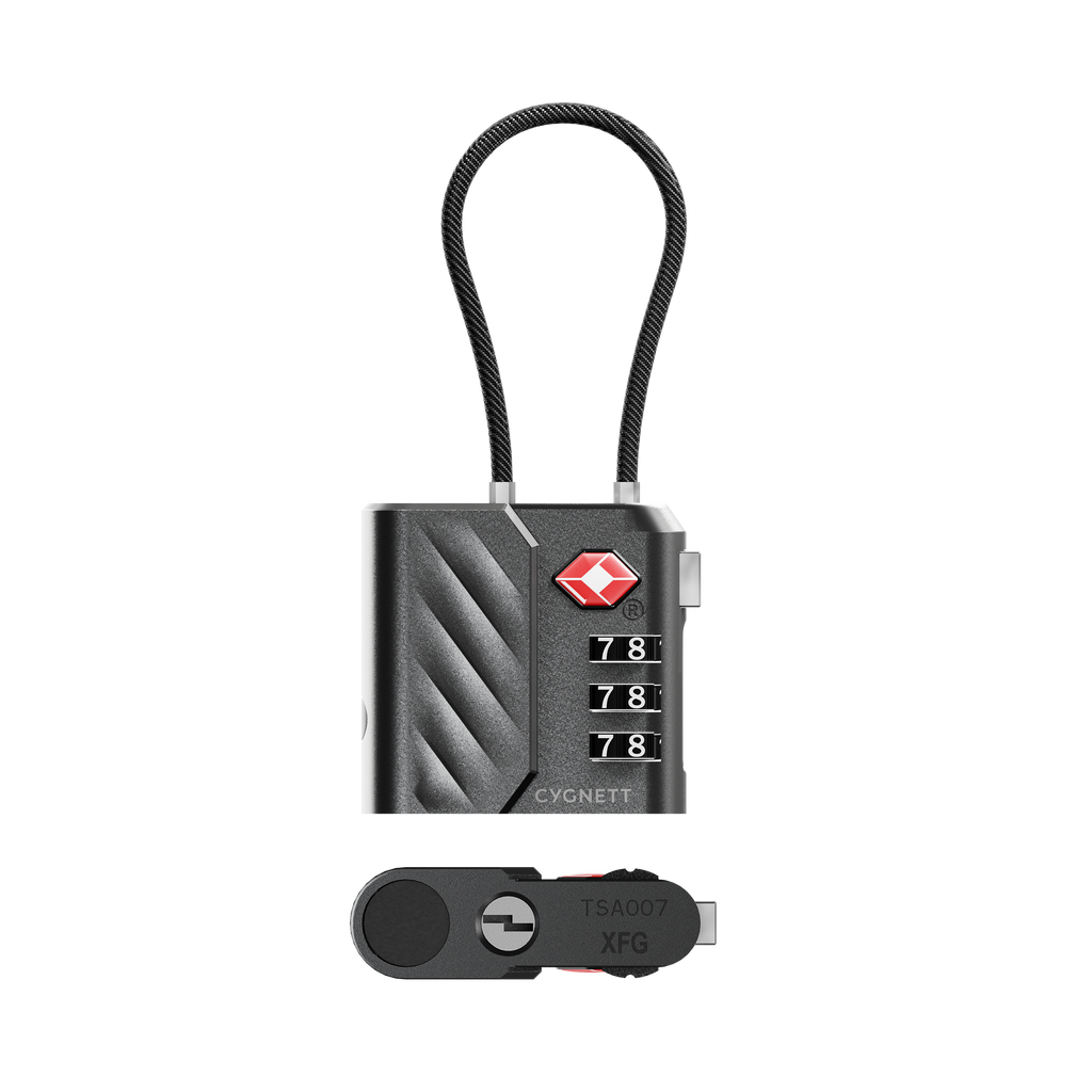 Bluetooth® TravelTag TSA Lock with USB-C Recharging – Cygnett NZ